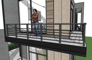 Modern Style Box Shape House