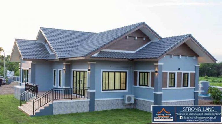 Contemporary four-bedroom bungalow with large open veranda - Pinoy ...