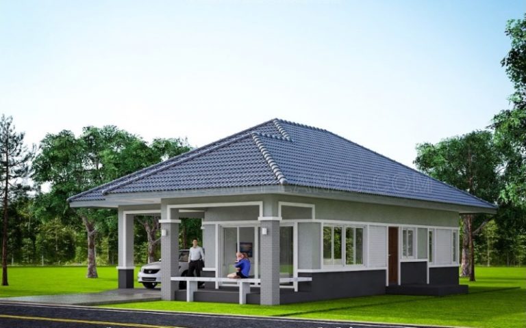 Striking Exterior Design of Contemporary Grey House - Pinoy House Plans